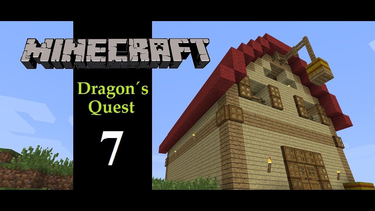 Minecraft Dragon´s Quest afl.7: Schuur(tje) - YouTube