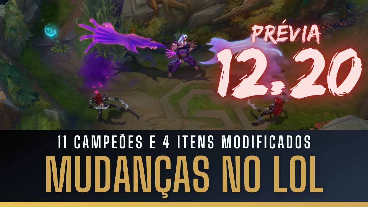 GRANDES MUDANÇAS NO LOL! A RIOT ACABA DE MODIFICAR 4 ITENS QUE TODO ...