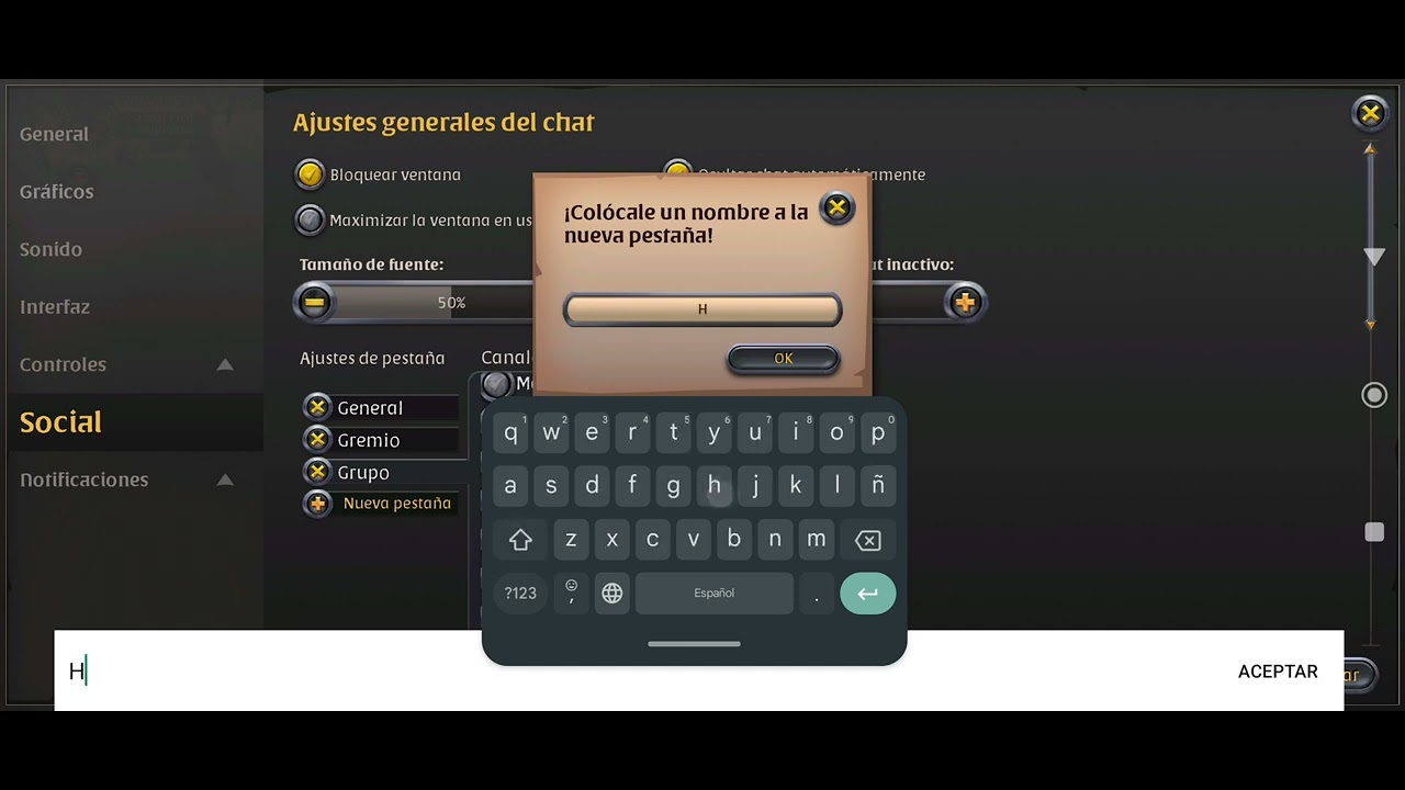 Configuracion de Chat Albion (la mejor para mi) - YouTube