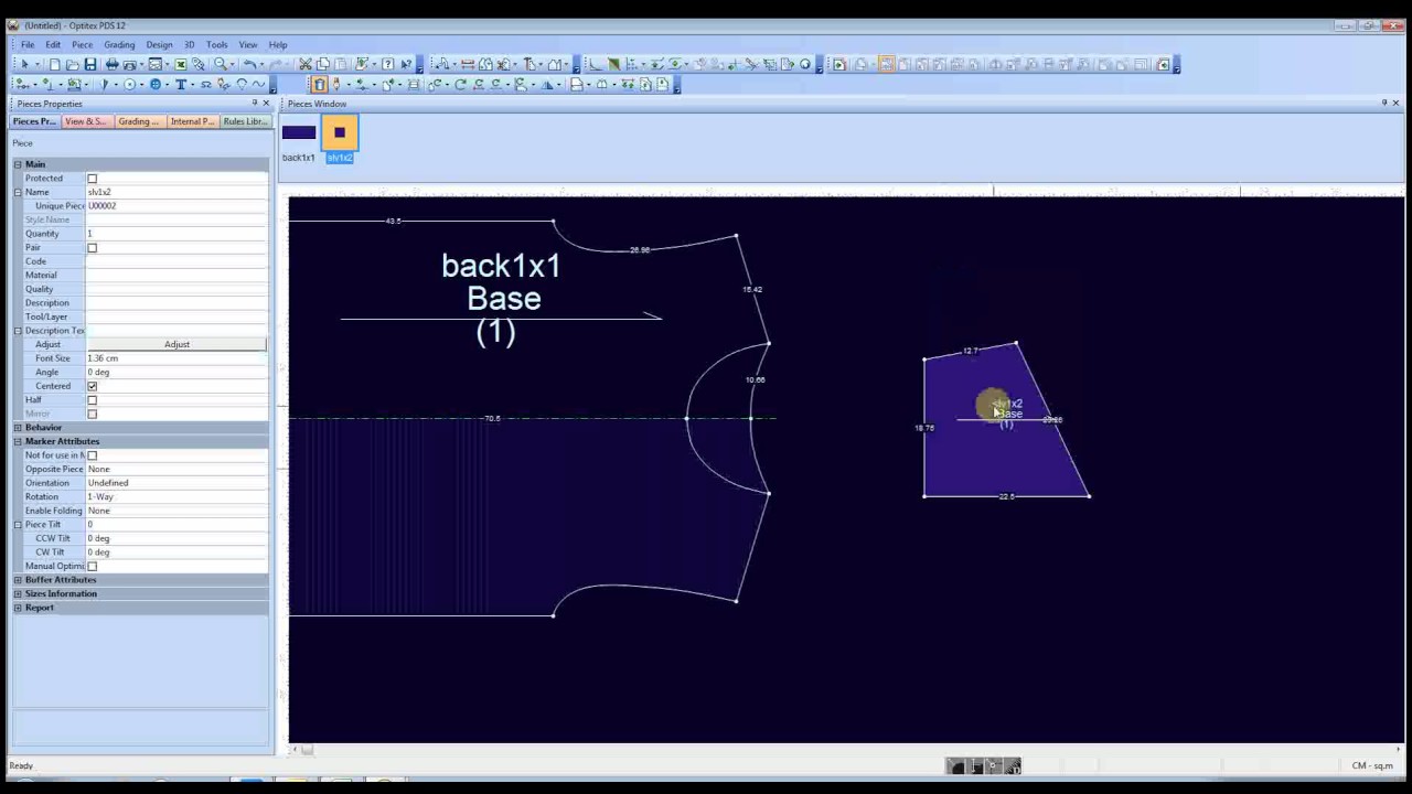 Optitex Pattern - YouTube