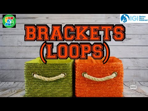 BRACKETS (LOOPS) - YouTube