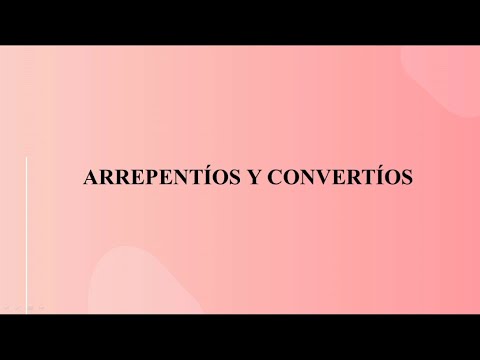 Arrepentíos y Convertíos - Iglesia El Obrador - 06 06 2020 - YouTube