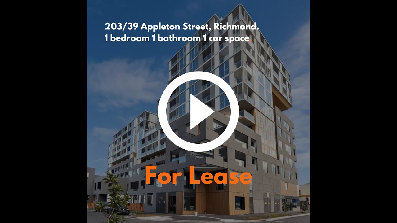 203/39 Appleton Street, Richmond. - YouTube