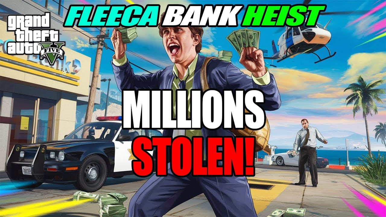 Epic Bank Heist Adventure: Loot, Escape & Thrill!! | GTA Gameplay #2 ...