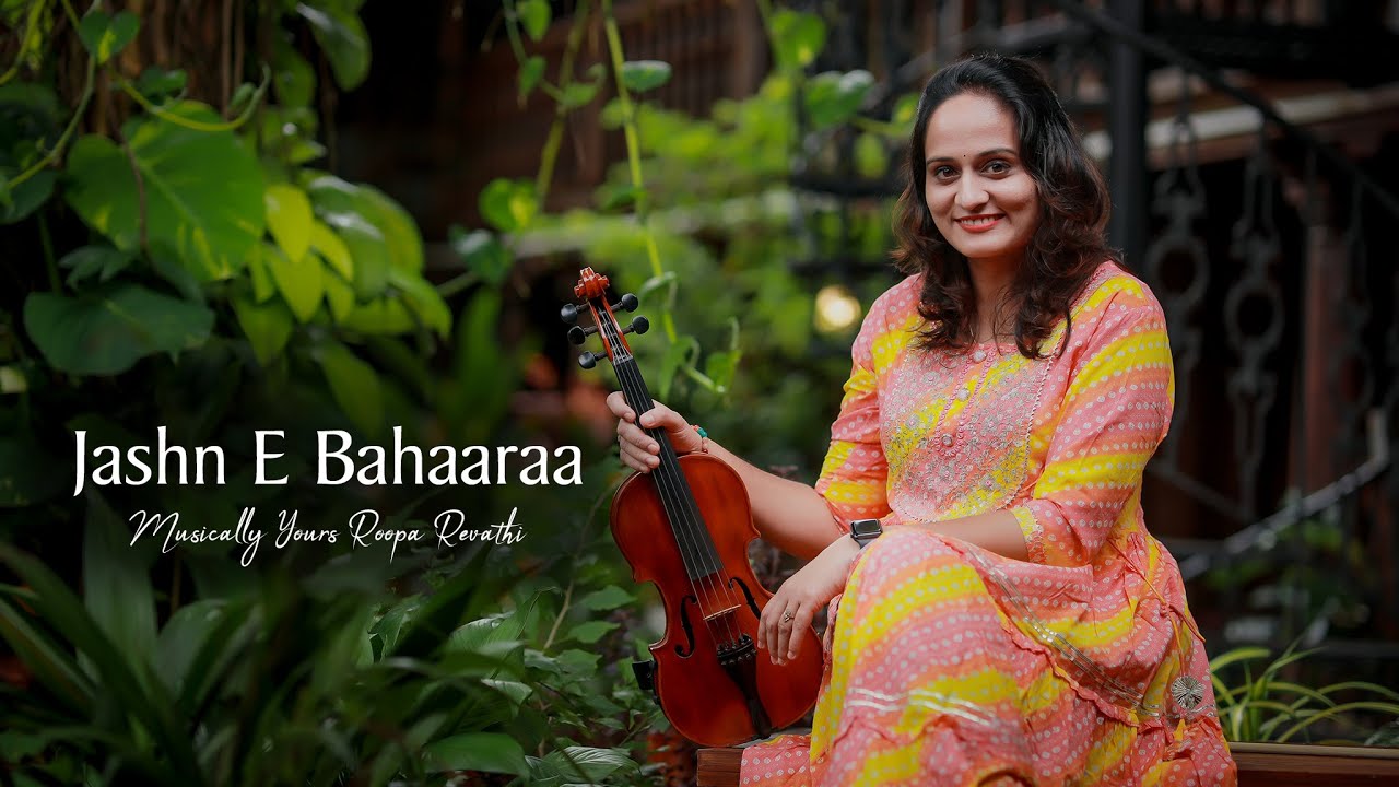 Jashn-E-Bahaaraa - Jodhaa Akbar | Roopa Revathi | Violin Cover | A. R ...