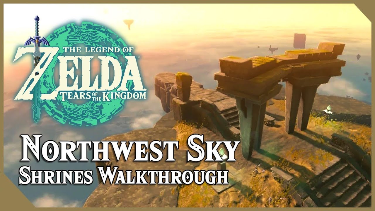 ALL NORTHWEST SKY SHRINES - Locations, Solutions & All Chests | Zelda ...