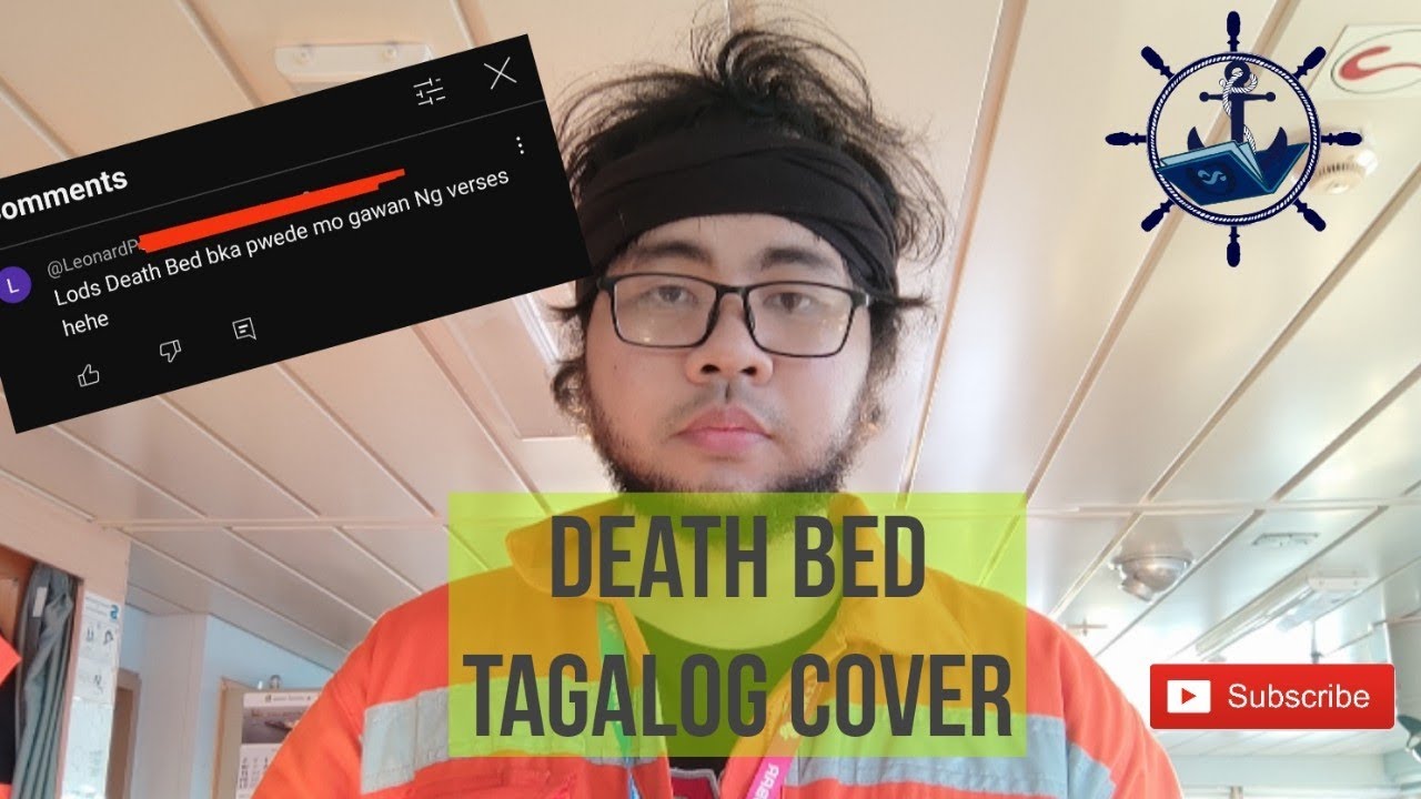 Death Bed Tagalog Cover - YouTube