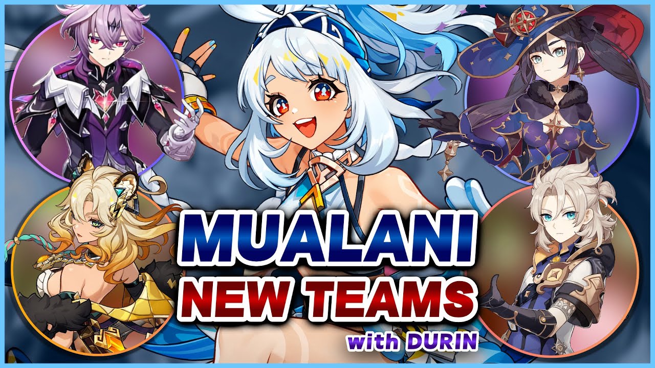 Mualani in a BRAND NEW Teams with Durin | Genshin Impact - YouTube