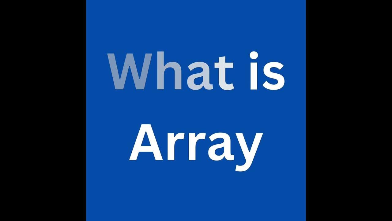 Arrays💻 Youtubeshorts Technology C Coding Java Python Sql Csharp Ai Array Css Ds