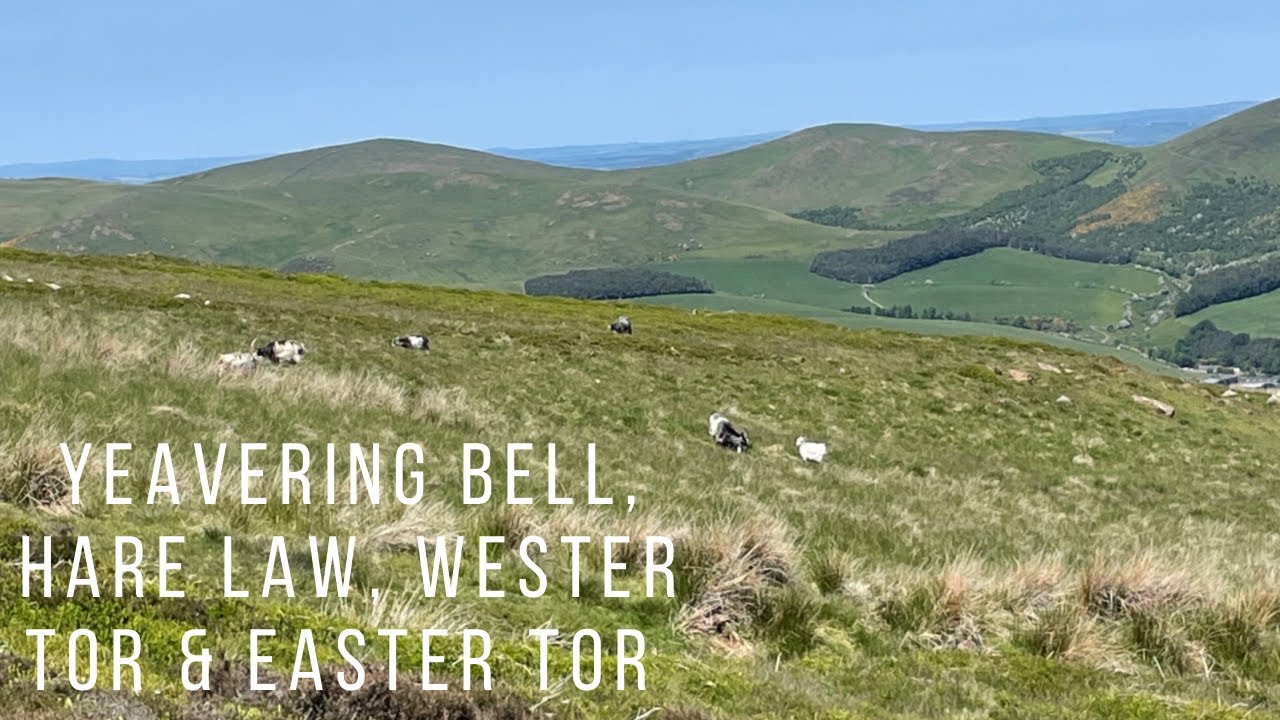 Yeavering Bell, Hare Law, Wester Tor & Easter Tor - YouTube