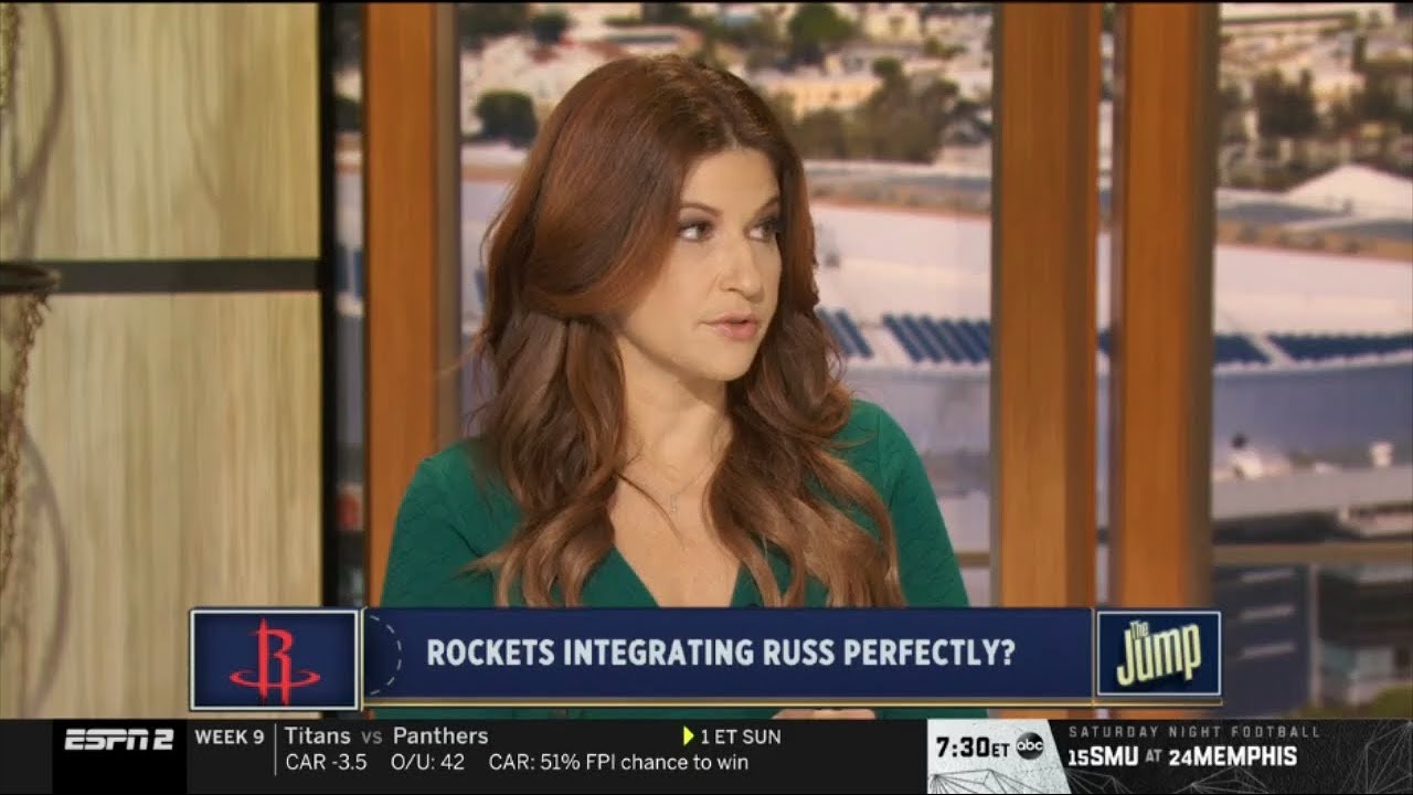 NBA The Jump | Rachel Nichols "overrated" Rockets integrating Russ ...