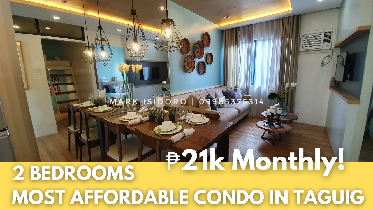 Panglao Oasis Condominium Taguig - Model Unit Video Tour - YouTube
