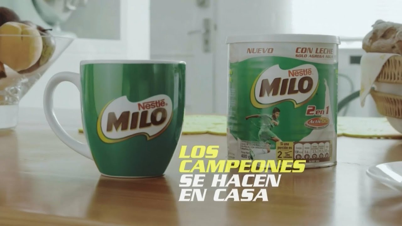 Comercial Milo - Los Campeones Se Hacen En Casa (Perú 2020 4K) - YouTube