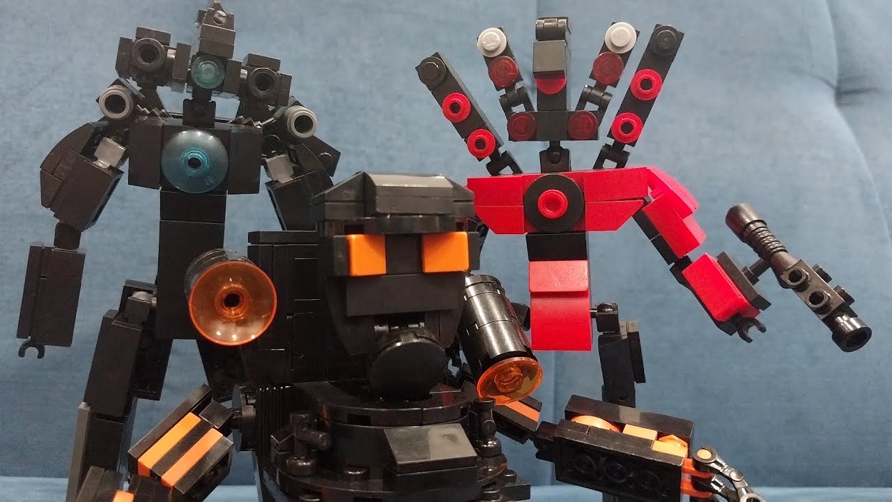 Lego mini juggernaut astro toilet full tutorial - YouTube