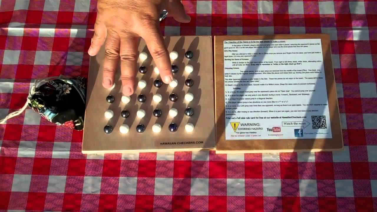 Konane Players Com 1 - YouTube