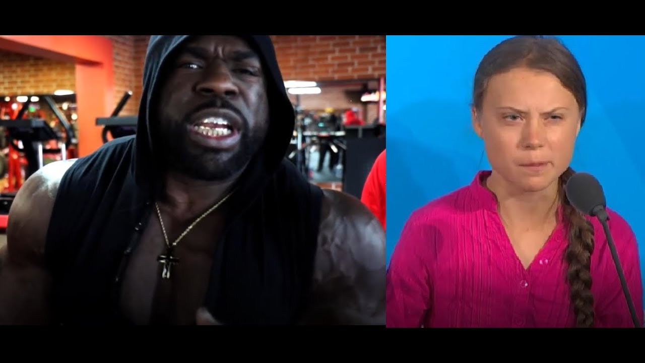 Greta Thunberg Speech Climate Disturbing Comments From Bodybuilder Kali ...