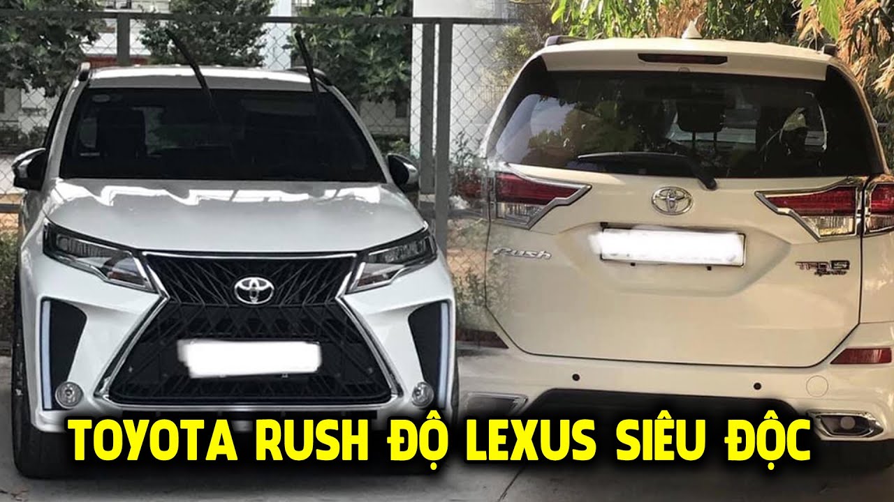 CỰC ĐỘC: Chỉ hơn 10 triệu, Toyota Rush lột xác với phong cách của mẫu ...