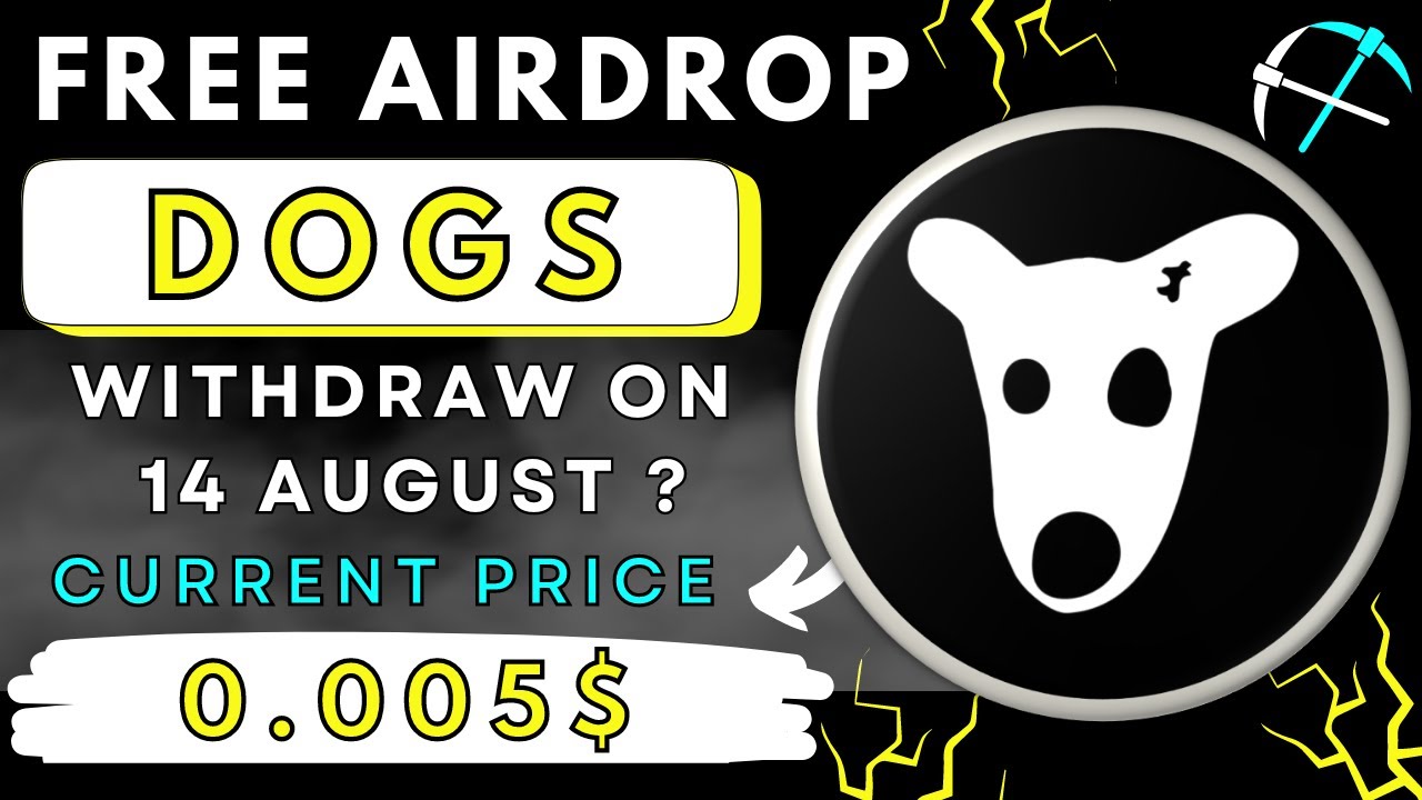 Dogs Free Telegram Airdrop | Listing on August 14 ? | Dogs Token Free ...
