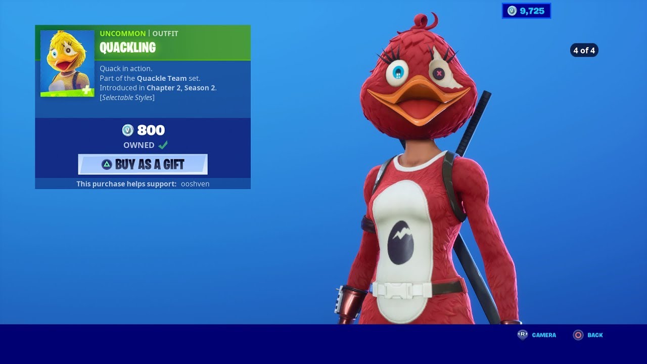 QUACKLING & BUN BUN *NEW* FORTNITE ITEM SHOP UPDATE LIVE April 11 2020 ...