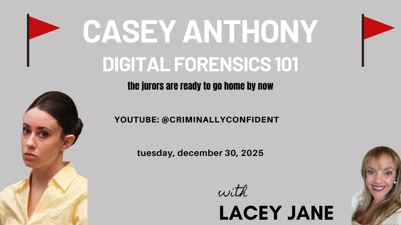 🔴 LIVE: Casey Anthony Trial Restream – Forensic & Digital Evidence ...