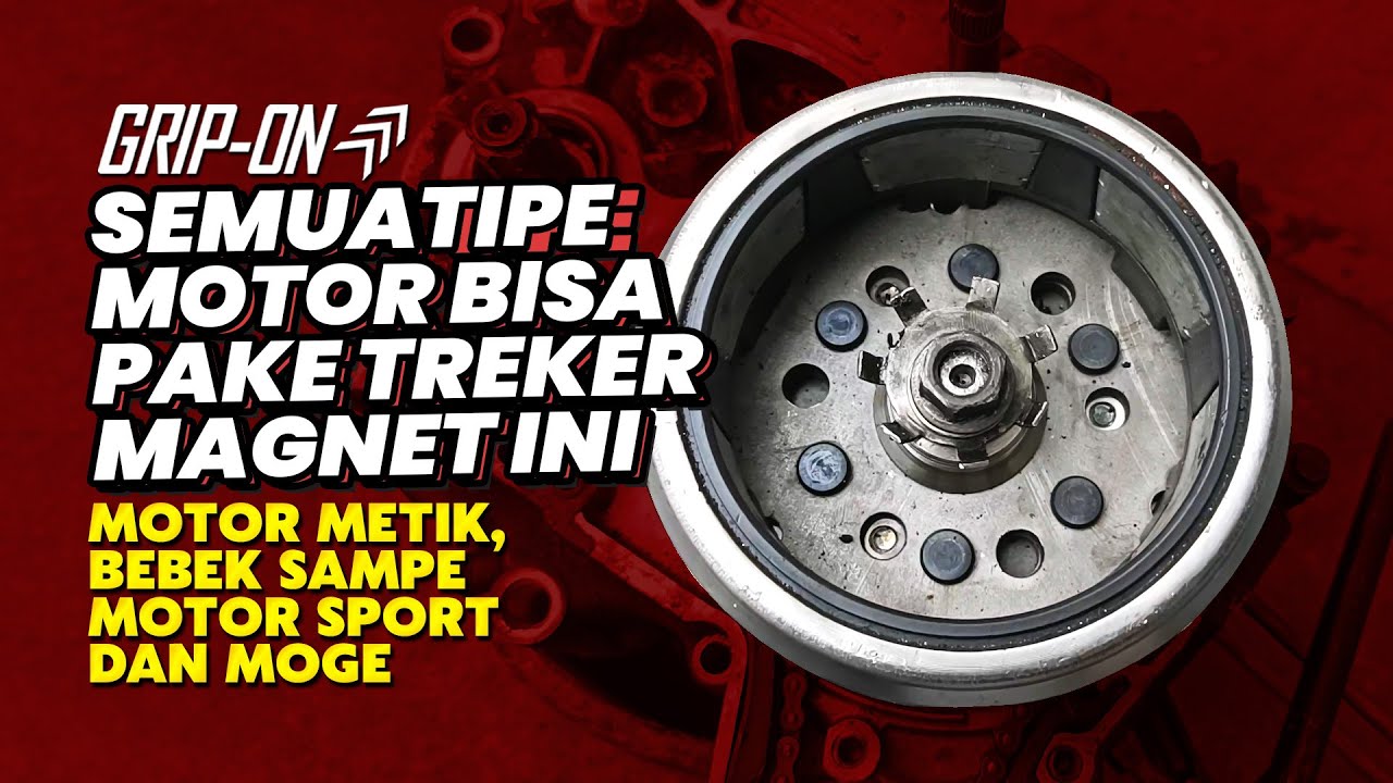 TREKER MAGNET UNIVERSAL BUAT BEBEK, METIK, SPORT, MOGE & DIATAS 250 CC ...