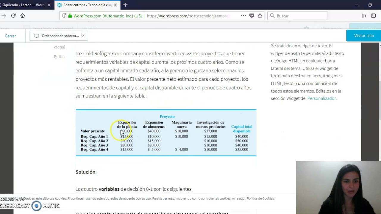 Programación lineal en QM for Windows - YouTube