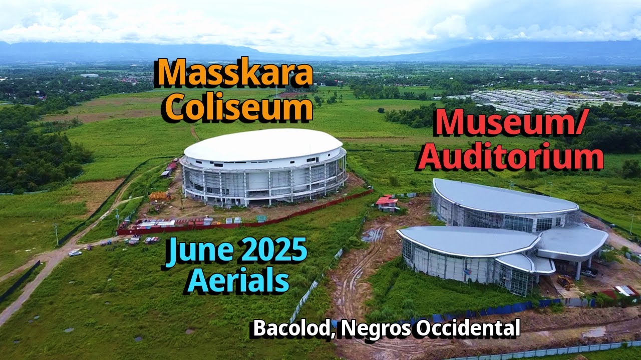 Bacolod Masskara Coliseum and Museum/Auditorium - June 2025 Aerials ...