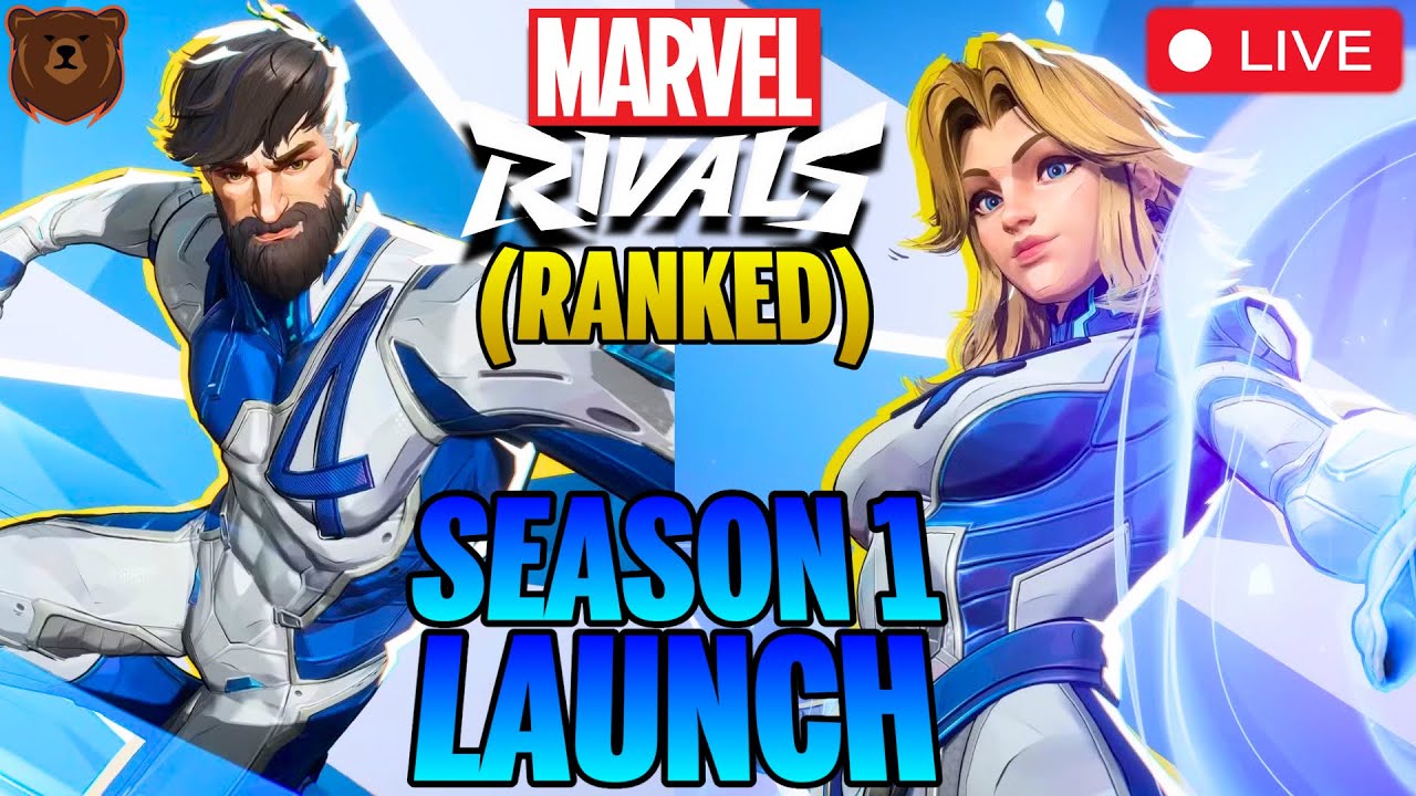 🔴LIVE | MARVEL RIVALS RANKED SEASON 1 IS HERE!!! - YouTube