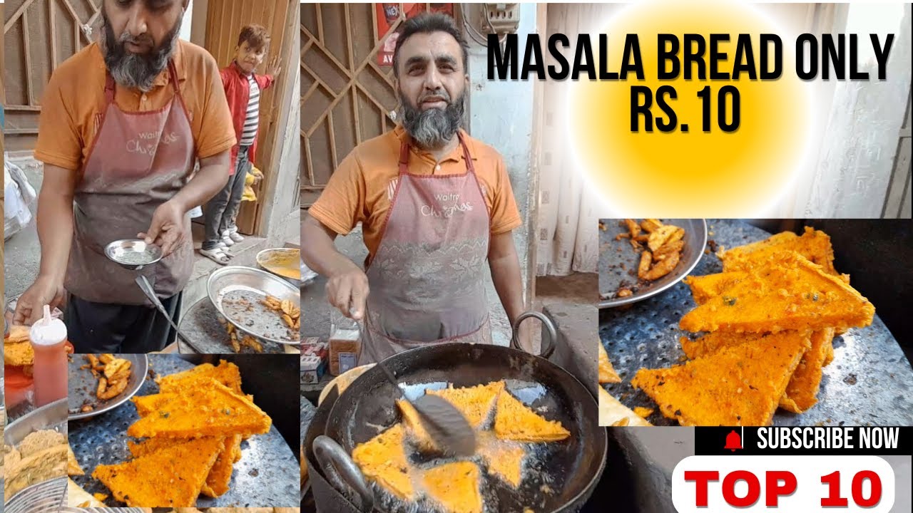 #multan ka sasta masala bread 🍞 | spicy bread fiery | #Aloo mater bread ...