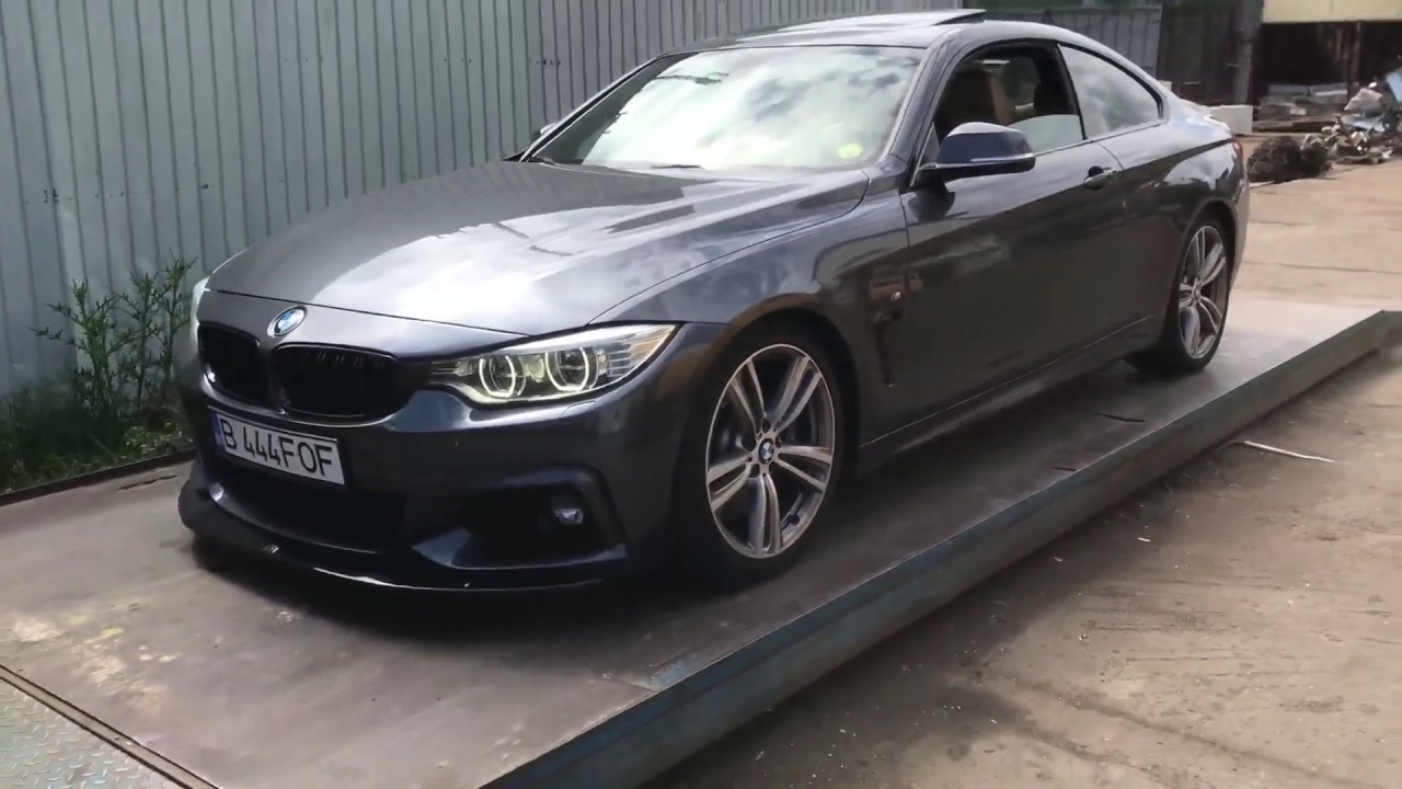 BMW F32 435xd tuned 430hp 11,8s drag race 1/4 mile time powered by ...