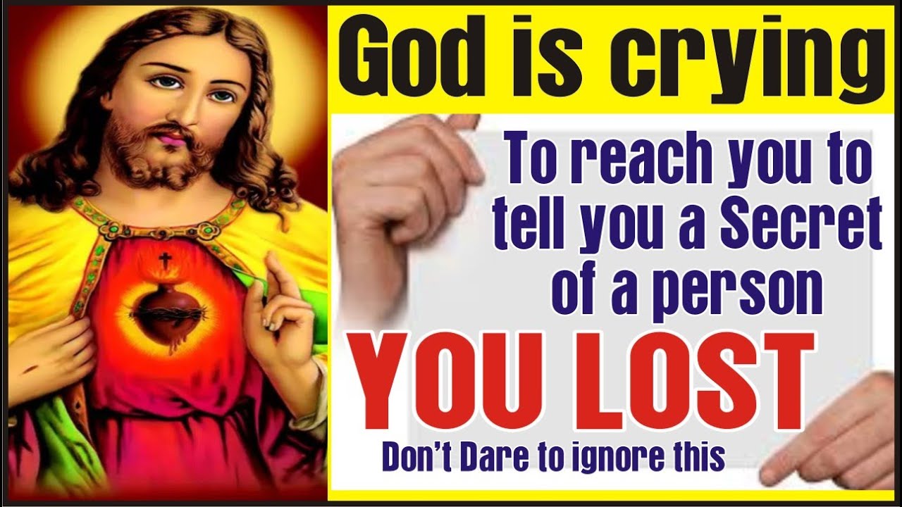 god message for you today | God is crying to tell you | God Message For ...