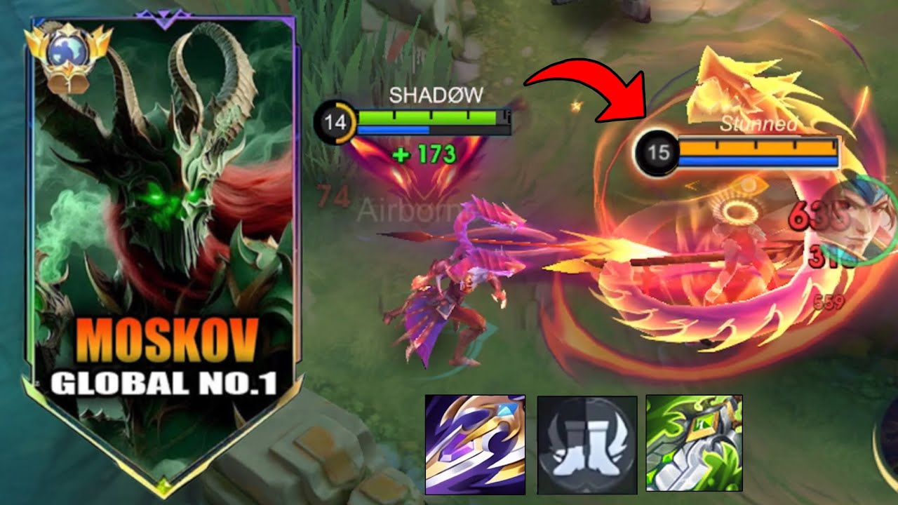 MOSKOV NEW 1 HIT BUILD FOR SOLO RANK GAME 2025!! (Most recommended ...