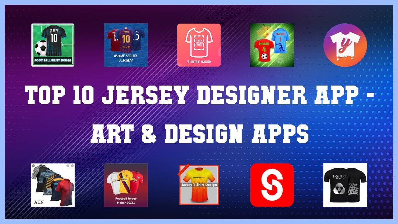 Top 10 Jersey Designer App Android Apps - YouTube
