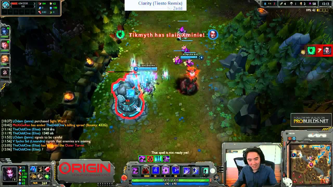 TheOddOne Plays Jungle Elise - League of Legends Season 3 - YouTube
