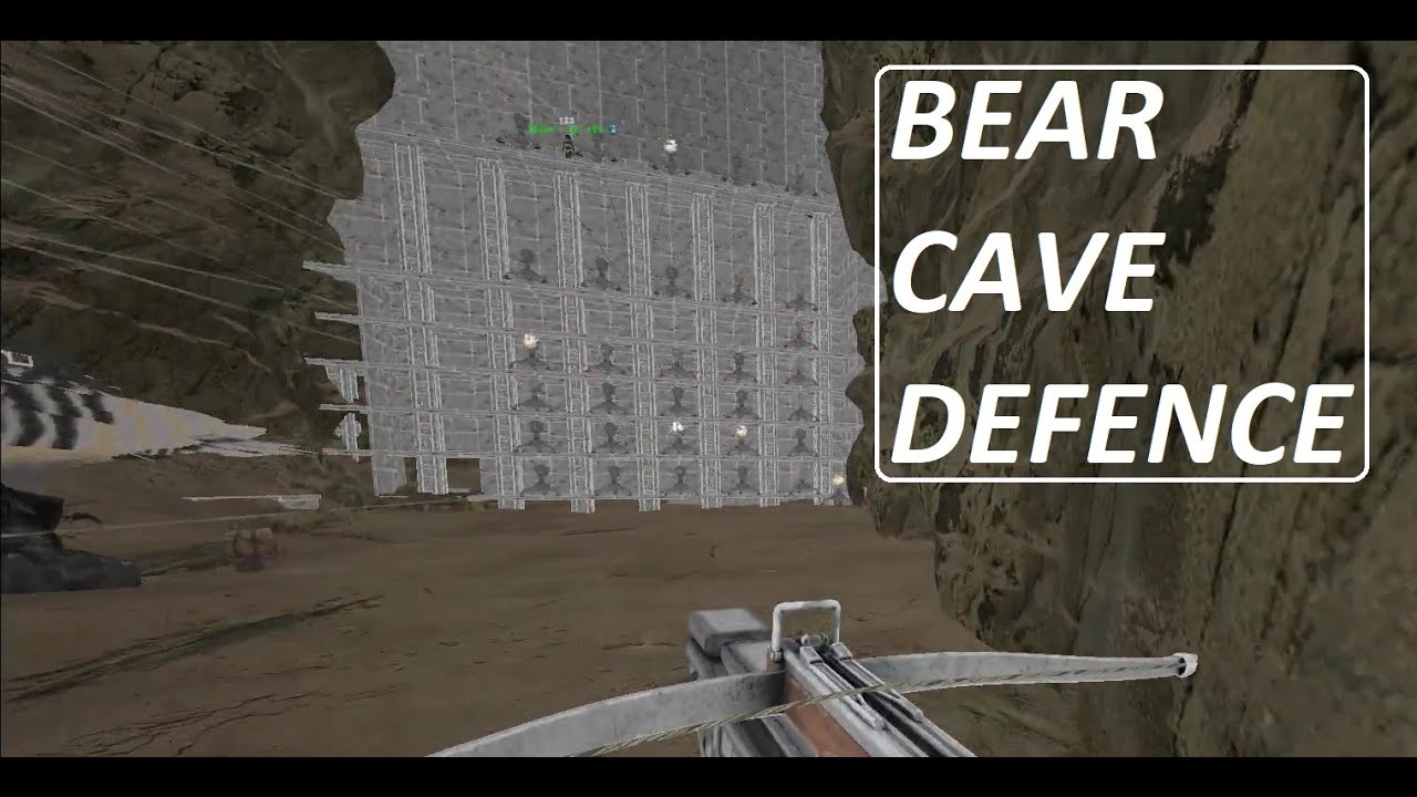 ARK BEAR CAVE DEFENCE, Lava golem PVP | арк дефф медвежки || MTS ...