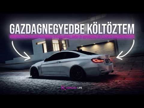Hungary Life MTA - Luxus VILLÁBA költöztem?😎 +270 milliós AUTÓ!😏