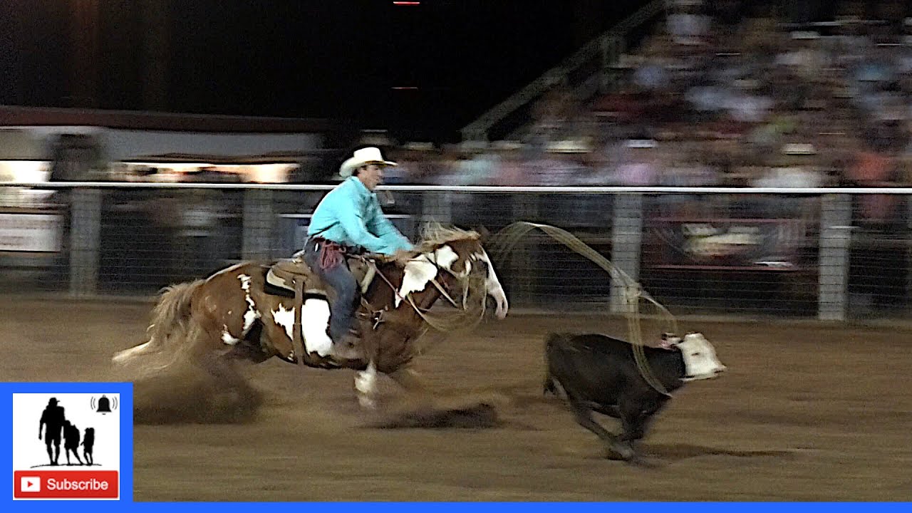 Tie Down Roping - 2021 White Deer Rodeo | Saturday - YouTube