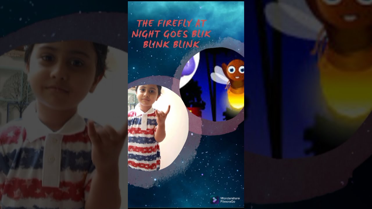 The FireFly at night goes blink blink blink - YouTube