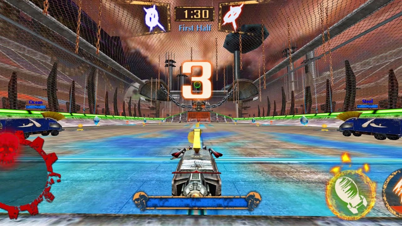 Rocket Car Ball Game : कार वाला गेम : बहुत ही अच्छा गेम खेलने : गाड़ी ...