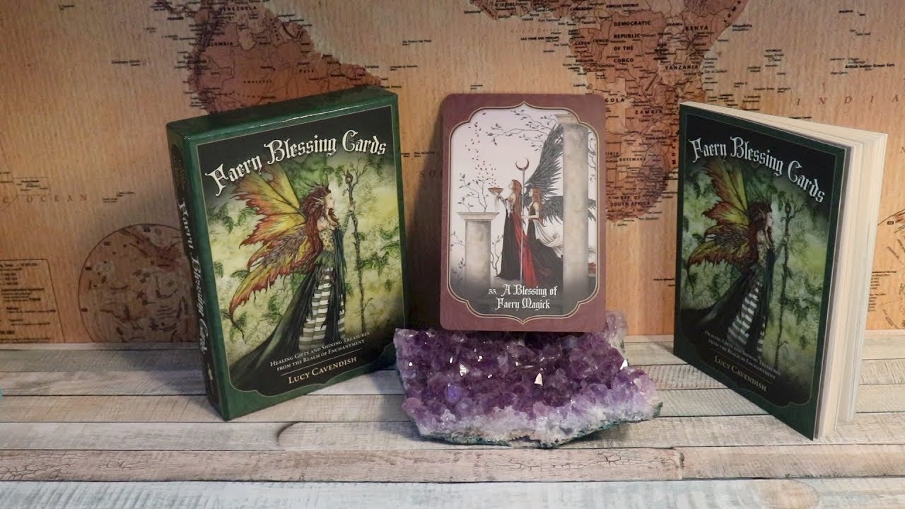 Faery Blessing Cards Review - YouTube