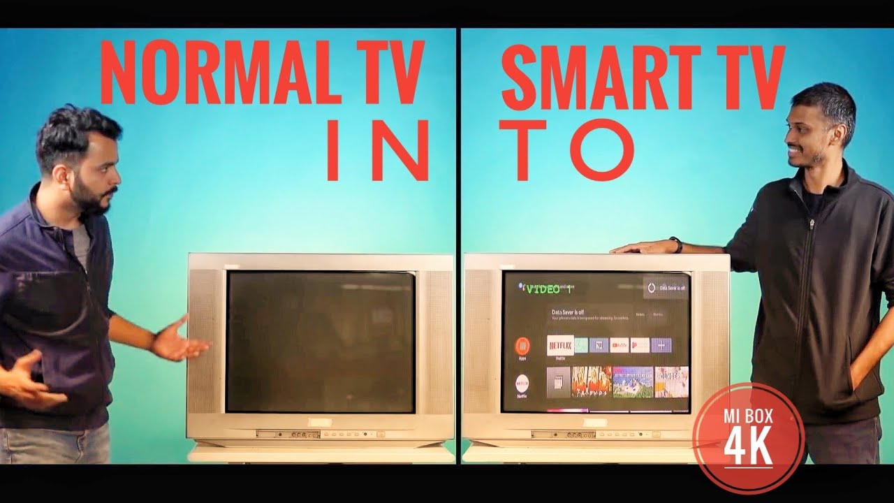How To Convert Normal Tv Into Smart Tv ? Tech Insider |MI Box 4K - YouTube