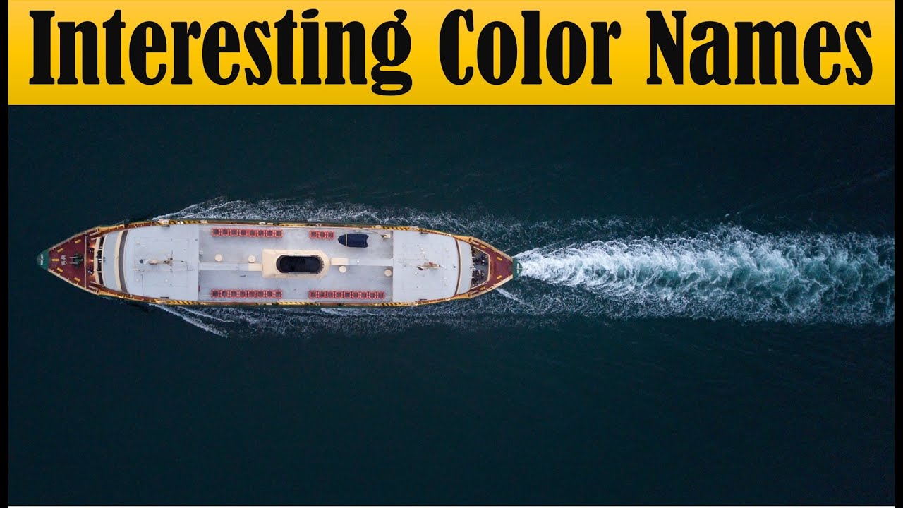 Internet Colors & Real world colors - YouTube