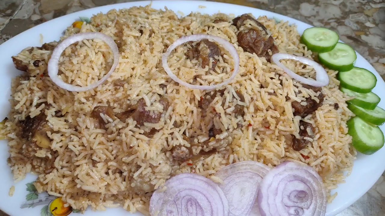 Mutton Pulao Recipe||Degi Pulao||Mutton Rice||How to cook mutton pulao ...