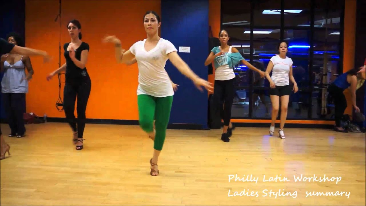 Alien Ramirez Philly Latin Dance workshop - Ladies Styling summary ...