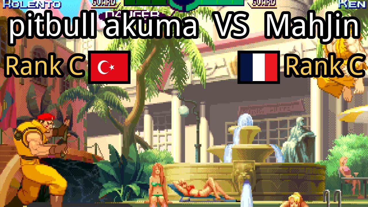 Street Fighter Alpha 3: pitbull akuma (TR, Rank C) vs MahJin (FR, Rank ...