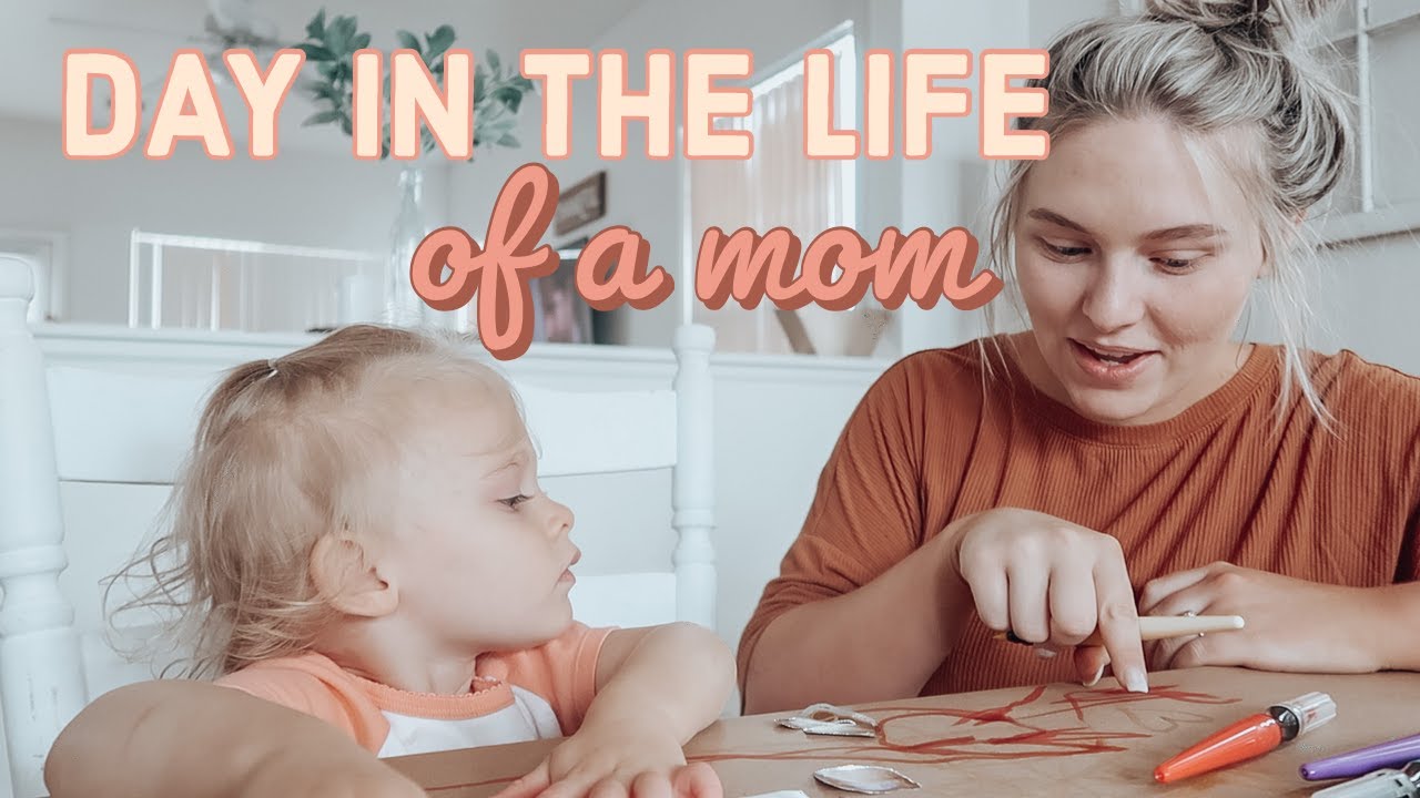 A DAY IN THE LIFE WITH A NEWBORN AND TODDLER | AUTUMN AUMAN - YouTube