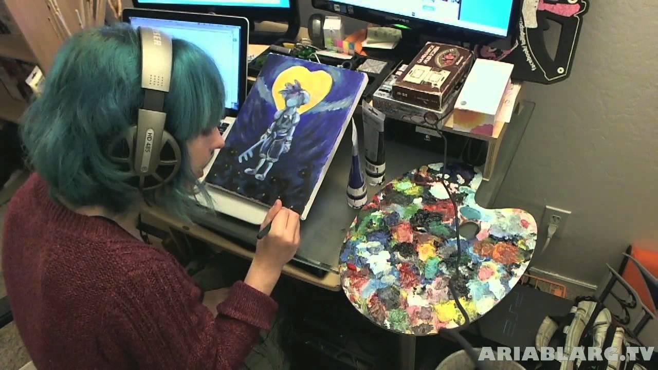 AriaBlarg Paints!: Kingdom Hearts - YouTube