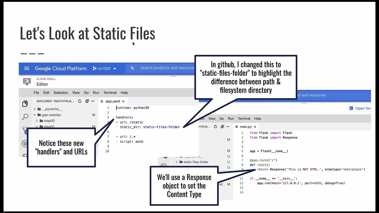 CS1520 Lecture 09: Serving Static Files in Google App Engine - YouTube
