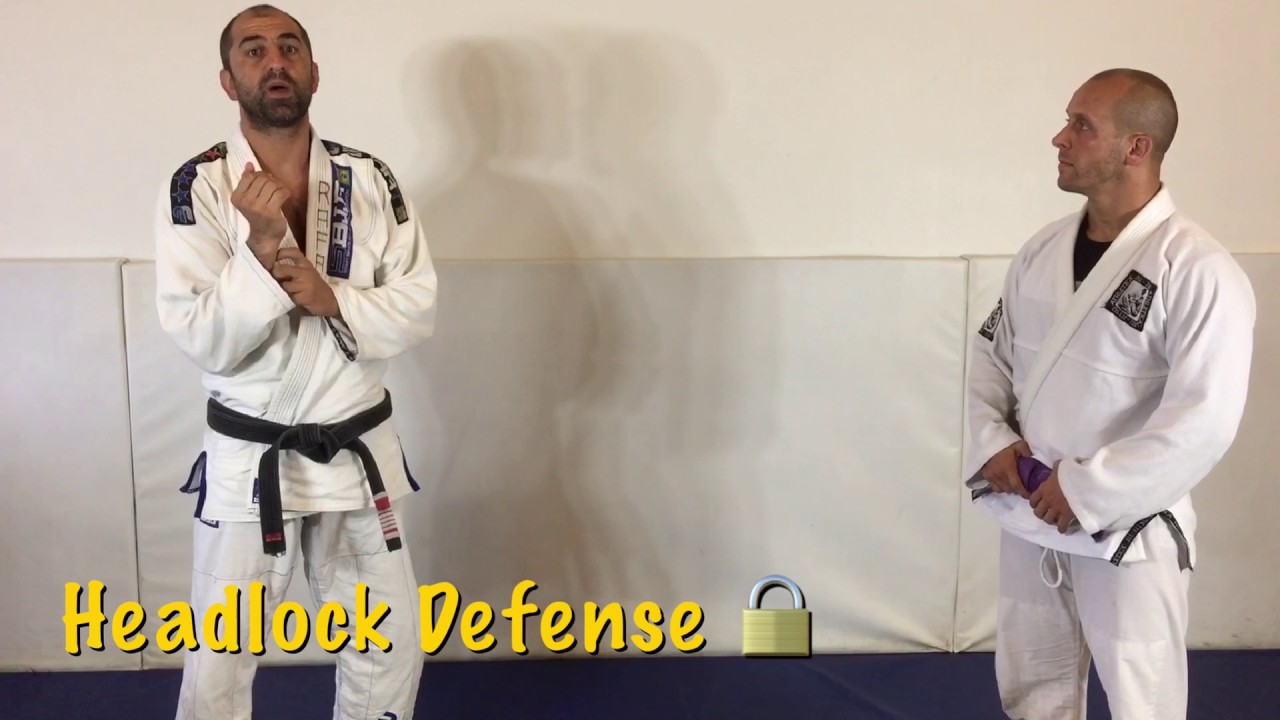 Headlock Defense - KIDS BJJ Techniques - YouTube