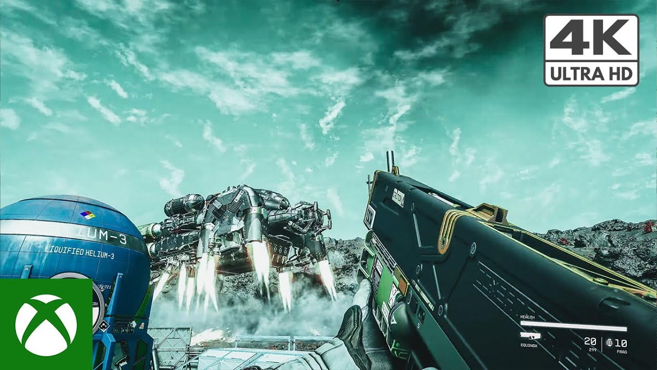 Starfield - Official First 15 Minutes 4K 60FPS Gameplay Reveal - YouTube